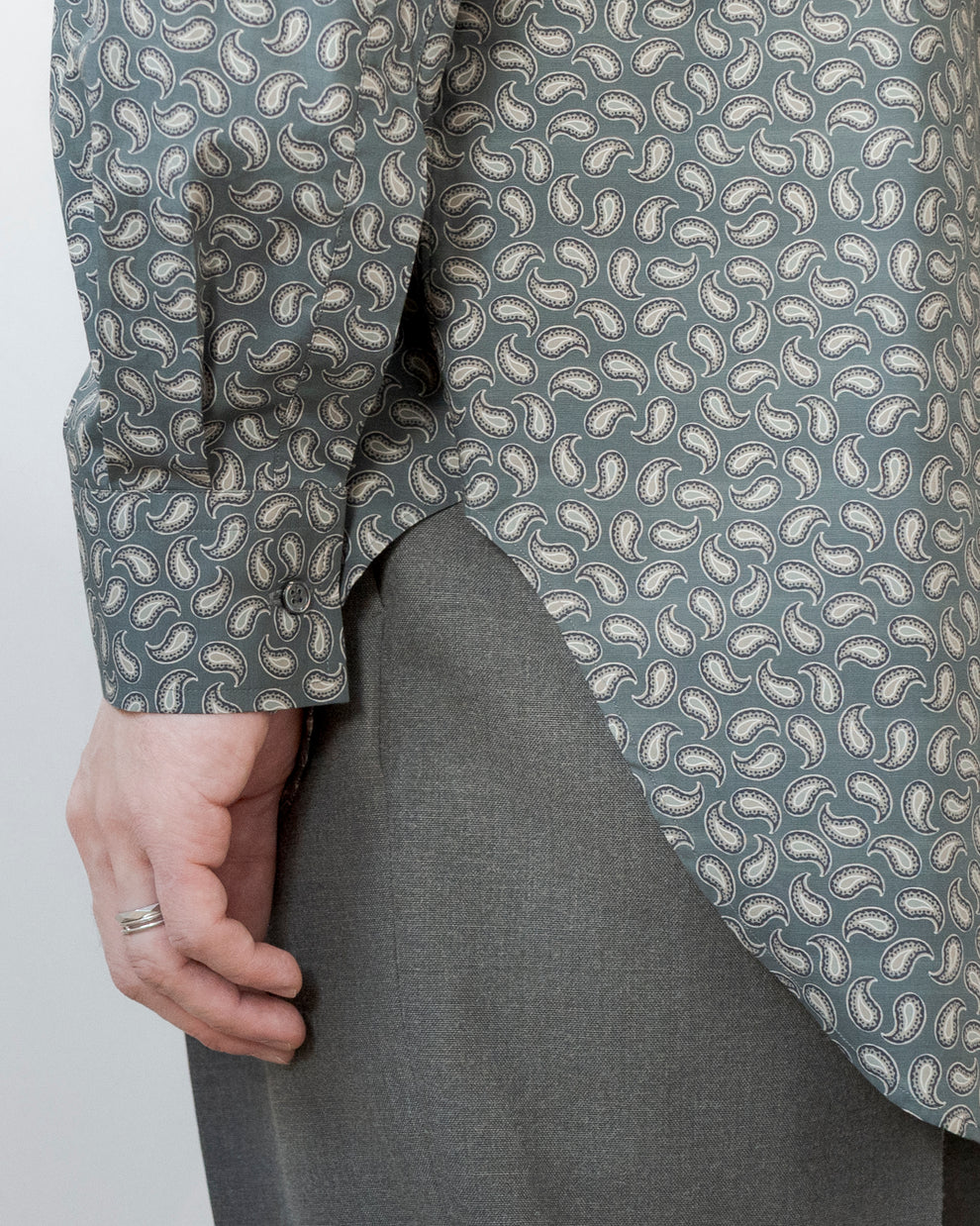 ALAN PAISLEY PRINT COTTON SHIRT – STORE N